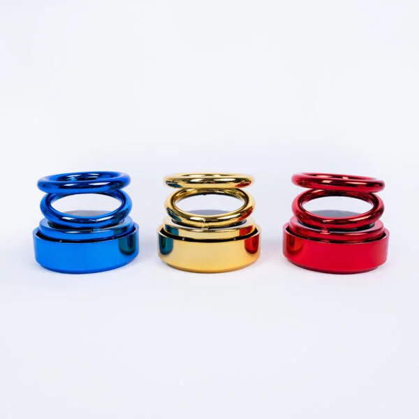 Rotating Car Air Freshener - Dual Ring Suspension with Aromatherapy ...